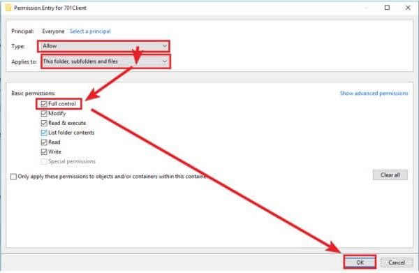 Làm thế nào để chia sẻ thư mục phần mềm Soyal 701 trên Windows 10?